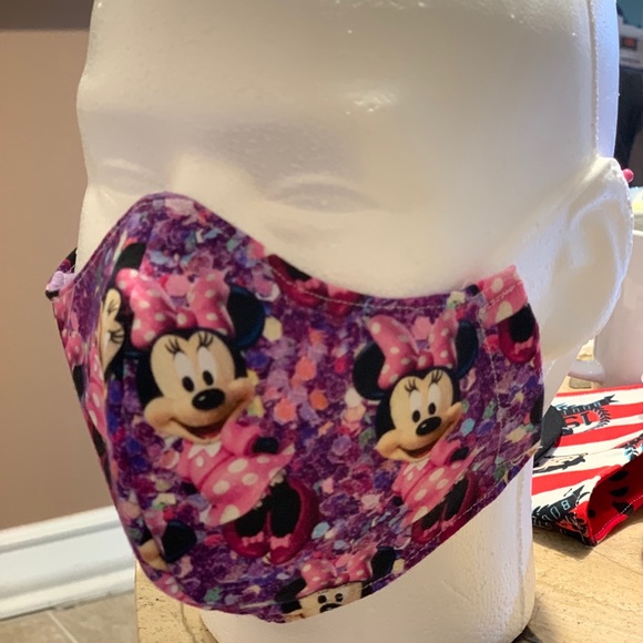 Accessories | Minnie Mouse Maskreversible With Filter Attached | Poshmark